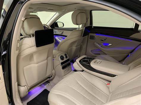 S Class Interior Rear 2 Shs Hire