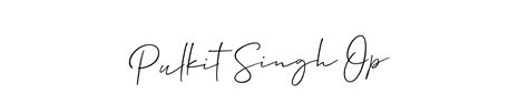 76 Pulkit Singh Op Name Signature Style Ideas Creative E Signature