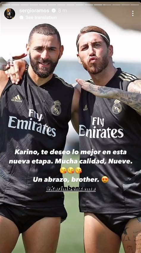I Wish You The Best In Your New Stage Sergio Ramos Sends Heartfelt