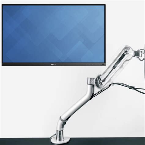 Dell Ultrasharp Up D Inches Ips Qhd Srgb Monitor Used With Single Gas Spring