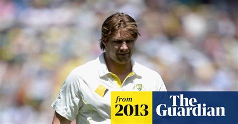 Ashes Australia Call Up Alex Doolan As Cover For Shane Watson Shane Watson The Guardian