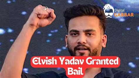 Elvish Yadav Granted Bail After Ndps Act Arrest
