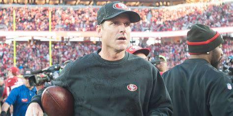 Report Jim Harbaugh Agrees To Terms To Become Chargers Hc