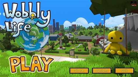 Wobbly Life Gameplay Pc How To Get A Job Youtube