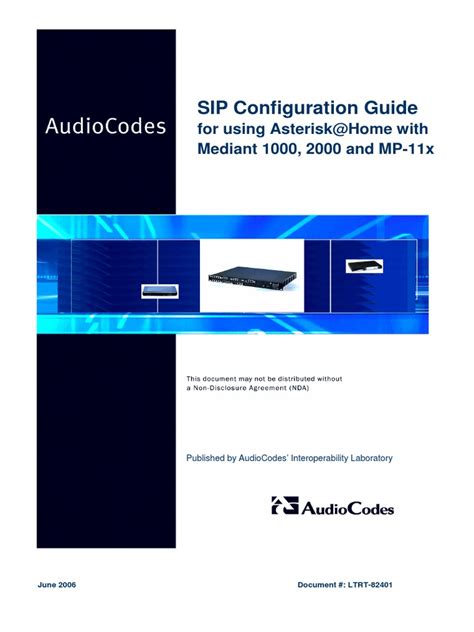 Sip Asterisk Pdf