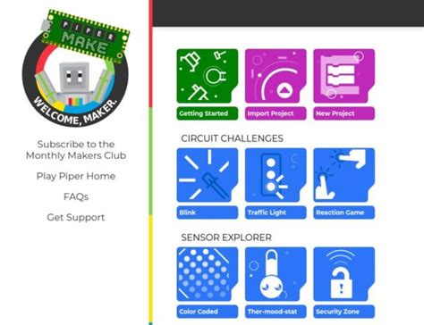 Piper Make Draganddrop Coding Im Browser Für Raspberry Pi Pico