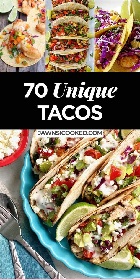 70 Unique Easy Taco Recipes For Taco Night Or Day In 2024 Easy Taco