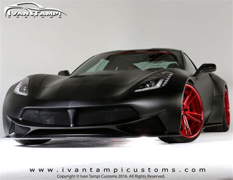 Ivan Tampi Customs Xik Widebody Kit For The C7 Z06 Grand Sport Corvette