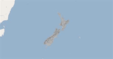 New Zealand Dem Hillshade Linz Data Service