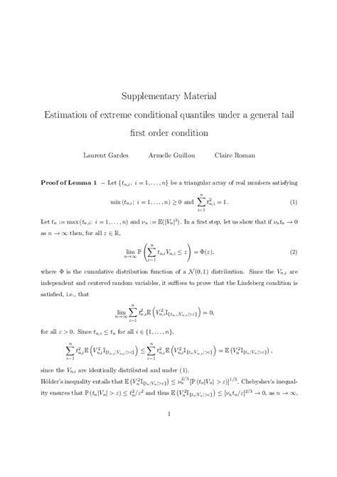 Pdf Estimation Of Extreme Conditional Quantiles Under A General Tail
