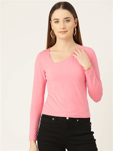 Buy Femea Women Solid Regular Top Tops For Women 25554706 Myntra