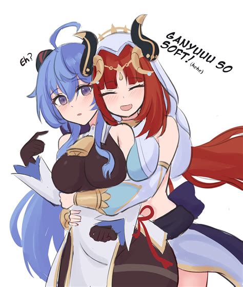Happy Birthday Ganyu Ft Red Horn Girl Rgenshinsapphic