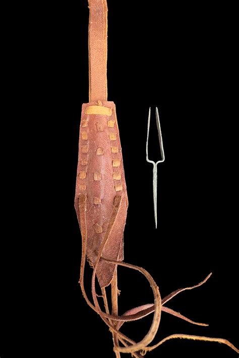 Leather Case With Tweezers Beni Amer People Beja Sub Group