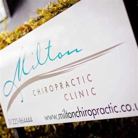 Milton Chiropractic Clinic Cambridge Youtube Chiropractic Clinic Chiropractic Clinic