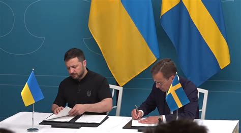 Україна і Швеція підписали безпекову угоду Європейська правда