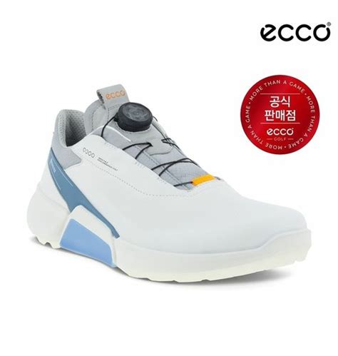 에코골프 에코 바이옴 H4 보아 남성 골프화 108504 55569 화이트 레트로 블루 티몬