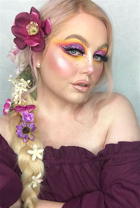Rapunzel Inspired Makeup