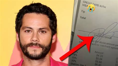 Dylan Obrien Goes Viral After Leaving Bartender Huge Tip Popbuzz