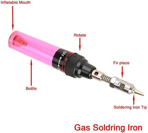 Outils électriques Bricolage Mini Gaz Chalumeau Pistolet Butane Soudage Stylo sans Fil Fer à