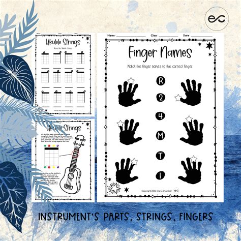 Printable Basic Ukulele Chords
