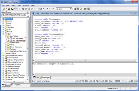 Materi Kampus Membuat Database Dan Tabel Pada Microsoft SQL Server