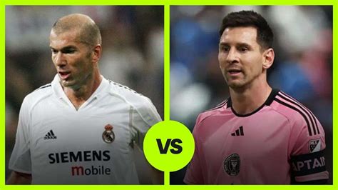 Lionel Messi Vs Zinedine Zidane Goals Assists Titles And Individual