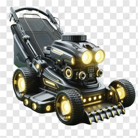 깨끗한 공간에 있는 하이테크 로봇 유아는 노란색 조명을 사용합니다 빈 공간에 있는 하이테크 로봇 유아 노란색 조명에 사용 로봇 Png 일러스트 및 이미지 에 대한 무료