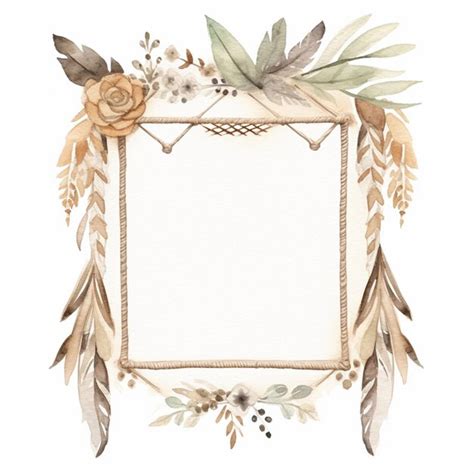 53 000 Boho Chic Border Pictures