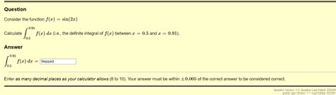 solved consider the function f x sin 2x calculate