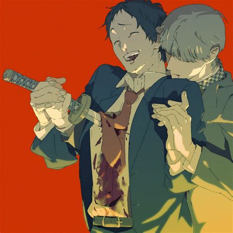 Narukami Yuu And Adachi Tooru Persona And 1 More Drawn By Xxts002xv