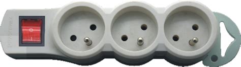 6 Way 13amp British European Extension Cord Expansion Socket Power