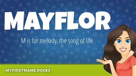 Mayflor First Name Personality And Popularity