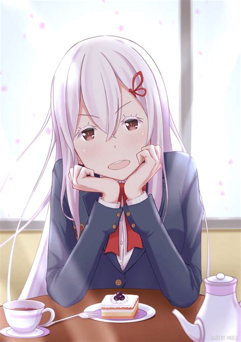 Oc Tea Time With Echidna🤍 Rrezero