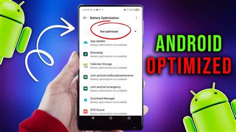 🔋 Ultimate Guide Optimizing Apps For Better Battery Life On Android 🔋 Youtube