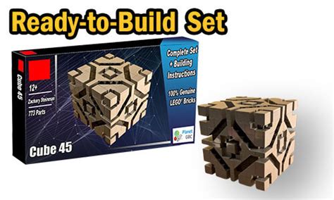 Lego Moc Cube 45 By Zachary Steinman By Planet Gbc Rebrickable