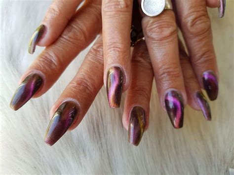 Nail Art Cat Eye Gelpolish Nail Art Voorbeelden Nailart4all