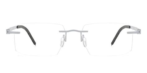 Denny Rectangle Silver Glasses For Men Lensmart