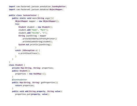 Solution Jackson Annotations Quick Guide Studypool