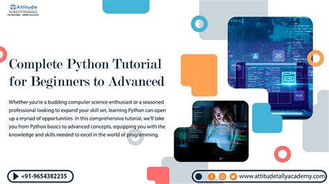 Complete Python Tutorial For Beginners To Advanced By Attitude