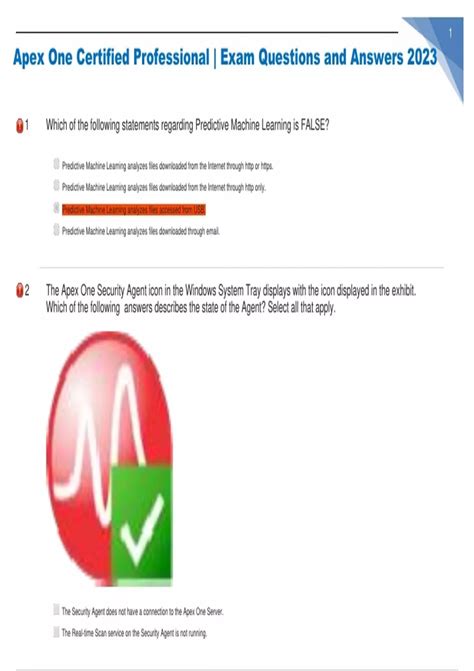 Apex One Certified Professional Exam Questions And Answers 2023 COMP 101 Stuvia US