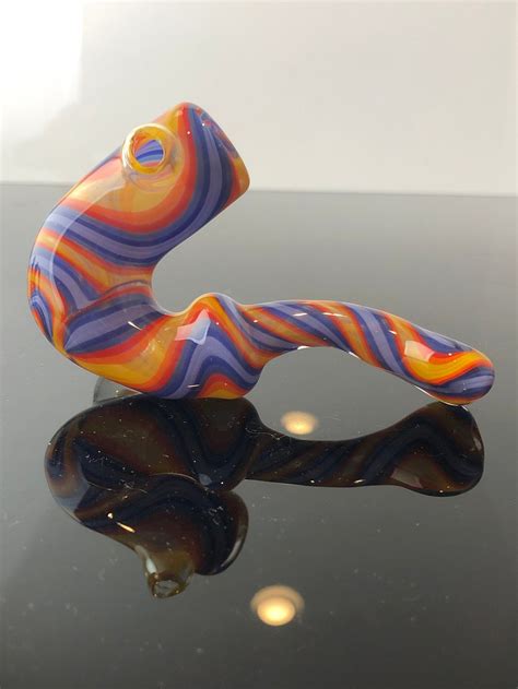 Mini Pocket Sherlock Pipe With Opal Inlay Cloud Genetics