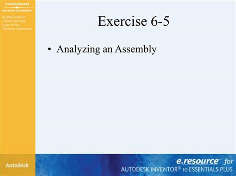 Ppt Chapter 6 Creating And Documenting Assemblies Powerpoint Presentation Id1185892