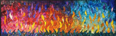 Colorful Abstract Painting Stock Illustration Illustration Of Contrast