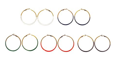 AROS BIJOU VARIOS COLORES Bijouterie Joaquina Moda