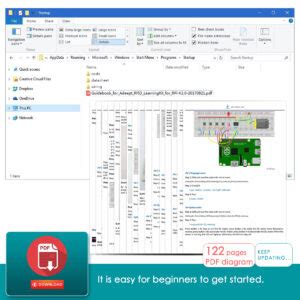 Adeept RFID Starter Kit For Raspberry Pi Model B B Python With PDF Guidebook Pin GPIO