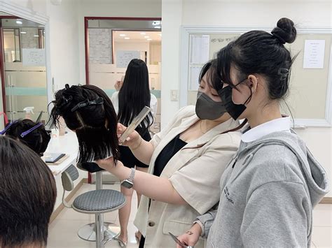 💇🏻‍♀️💇🏻‍♂️ 헤어 실무반 수업 현장 Sbs 아카데미 뷰티미용학원 수원역캠퍼스