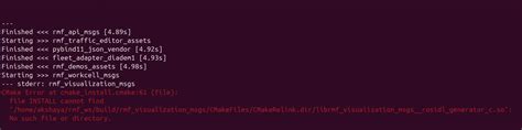 Cmake Error While Building Rmf Packages 660 Open Rmf General Open Robotics Discourse