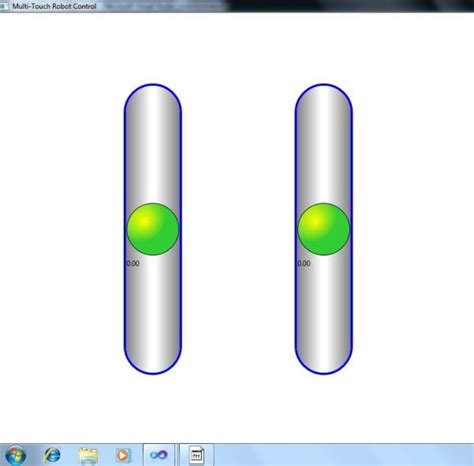 Multi Touch Robot Control on Windows 7 using WPF 4 0 Envoy Dragon的共享