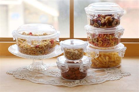 밀폐용기·반찬통 원형 트라이탄 밀폐용기 원형돔형 6종 오늘의집 쇼핑