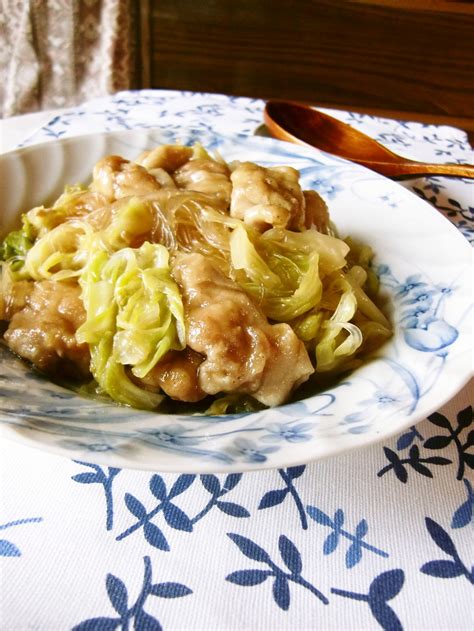 キャベツと鶏肉と春雨のオイスター煮 By すずきはなこ 【クックパッド】 簡単おいしいみんなのレシピが357万品